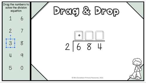 Dividing by 1-digit Divisors No Remainders by Mrs Donaldson Primary ...