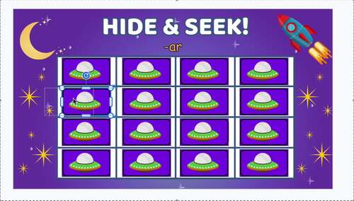 Space Search! | Digital Phonics Game | R-Controlled Vowels | TPT