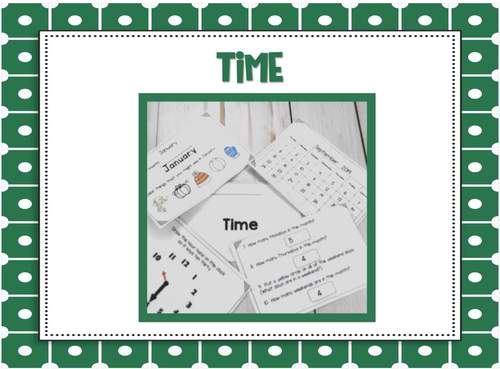 First Grade Time Math Journal | Activities for Telling Time | TPT