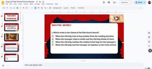 Pixar Short Films Fiction Review by Love and Literacy Lane | TPT