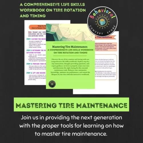A Comprehensive Life Skills Workbook on Tire Rotation and Timing