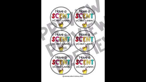 Scentsational Summer Gift Tags Teacher Appreciation Tags Candle Lotion ...