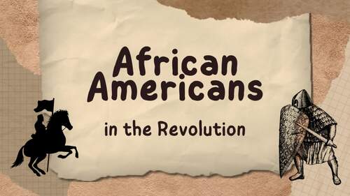 Social Studies Nearpod Lesson: African Americans in the Revolution