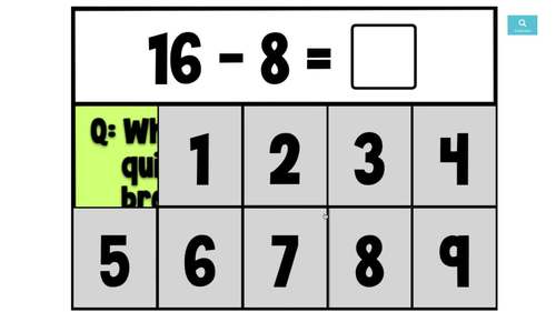 Subtraction Math Fact Practice | Boom Cards | Dog Joke Puzzles | TPT