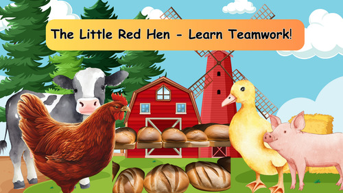 The Little Red Hen: Video by LASTSTRAW | TPT