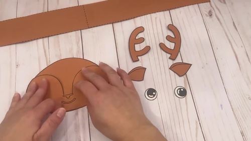 Deer Hat, Deer Headband Craft, D is for Deer by Liv and Leb | TPT