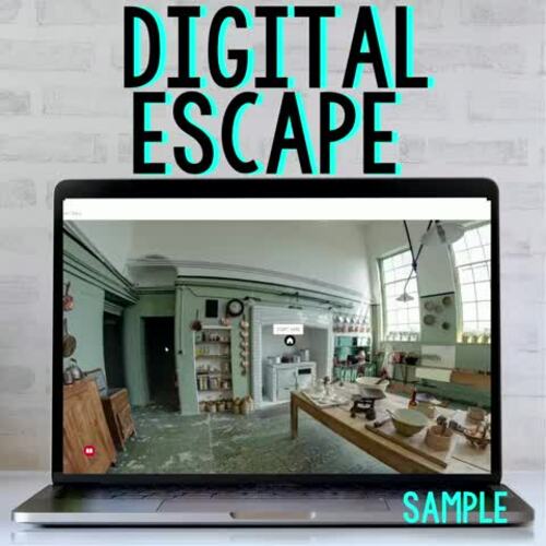 Landforms DIGITAL 360 Escape Room by Think Tank Too | TPT