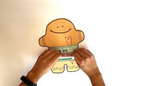 Gingerbread Poem Craft by DN Creations | TPT