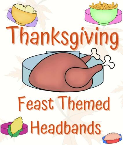 5 Thanksgiving Feast Headbands - Fun Turkey, Corn, Pie & More DIY ...