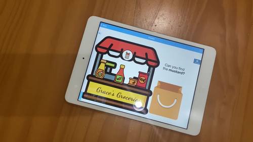 My Mini Market {Groceries} - Boom Cards - Distance Learning by SpeechBop