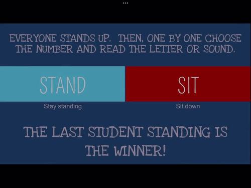 Letter/Sound Recognition Alphabet A-Z/Vowels Appear Disappear ...