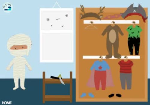 Boom Cards™ Halloween Costume Dress-up by OT crate | TPT