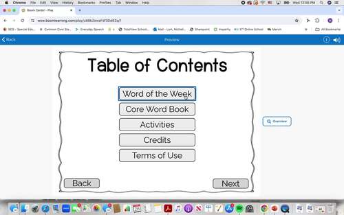 Get Core Word of the Week AAC Boom Cards™ by Michelle's Communication ...