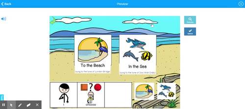Beach Boom Card Activity Deck for Early Language Skills by Seldom ...