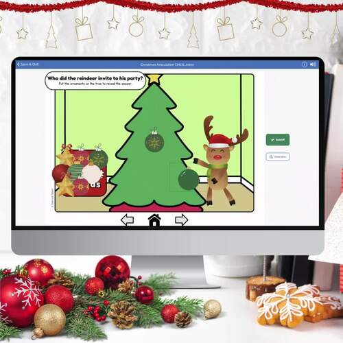 CHRISTMAS ARTICULATION | Boom Cards | Jokes for High Repetitions | All ...
