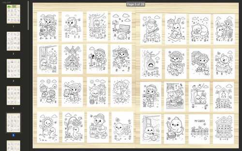 400 Pages Coloring Bundle PDF Dream Farm,Adventure in the Ice Land ...