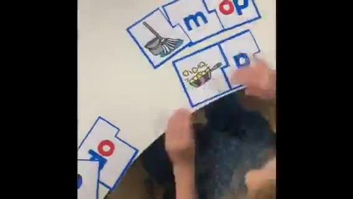 Short e CVC Word Family Center Activity by The Sweet Life of Primary