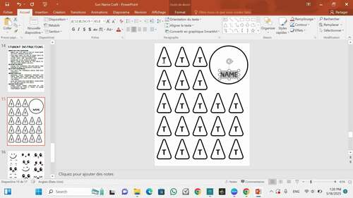 Editable Sun Name Craft for Summer | End of Year Activities for ...