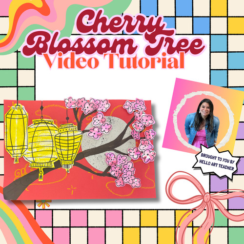 Cherry Blossom Tree Video Tutorial by meagan Carloss | TPT