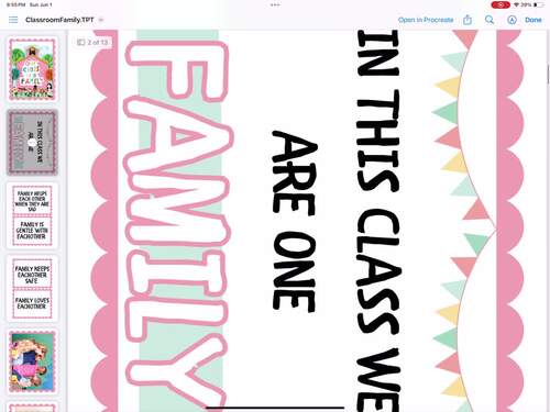 ALL ABOUT ME & CLASSROOM FAMILY COMMUNITY THEME POSTERS BULLETIN BOARD