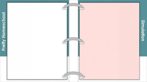 Editable and Printable Portfolio Binder Covers and Spines | Llama Theme