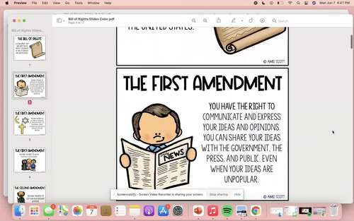 Bill of Rights Lesson | US History | Mini-book and Worksheets | TPT