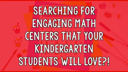 Kindergarten Summer Math Center Games & Activities | May & June | TPT