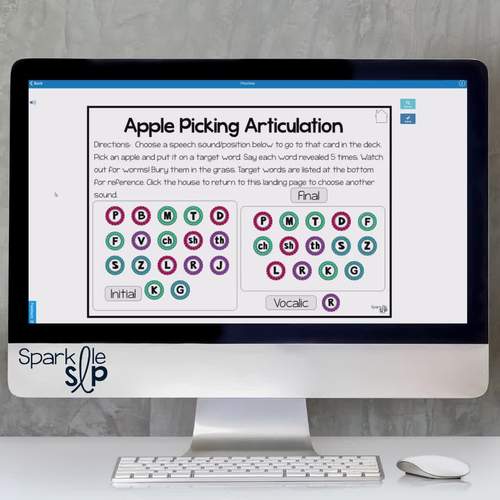 Articulation Boom Cards™️ | Apple Picking Fall Theme | Speech Therapy