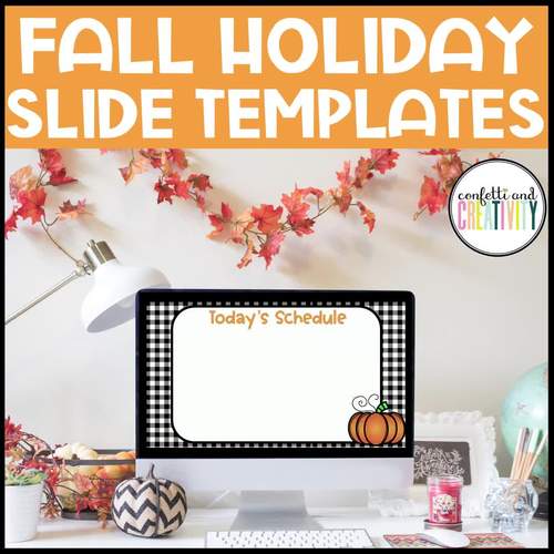 Holiday Bundle Google Slides Template | Distance Learning | TPT