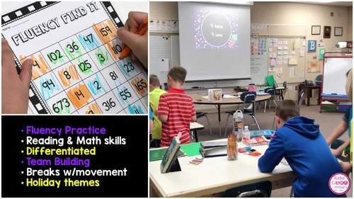 Easter Fluency Find It® (2nd Grade) by Tickled Pink in Primary | TpT