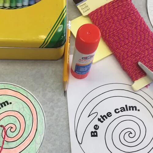 Coping Skills Lesson & Calm Down Spinner Activity | Stress Management ...