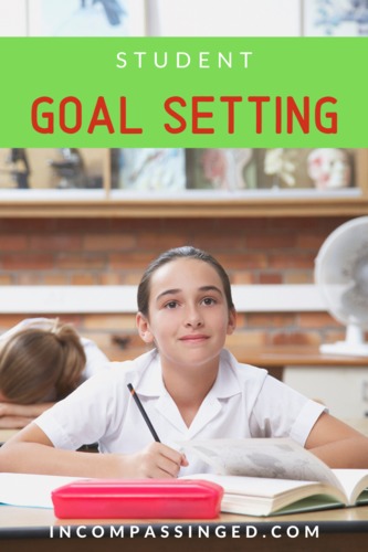 Student Goal Setting by INcompassing Education | TpT