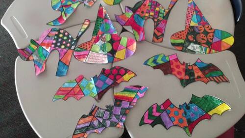 Halloween Small Group Activity | XL Collaborative Coloring Pages ...