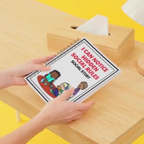 Hidden social rules Social Story Social Cues: Poster Reflection Sheet ...