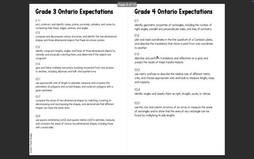 Grade 3 & 4 Ontario Math | Perimeter & Measurement Activities | Task Cards
