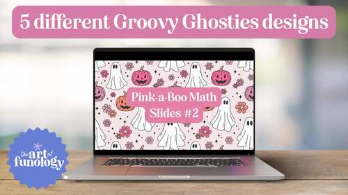 Editable Math Slides Templates | Pink-a-BOO Halloween Math Slides