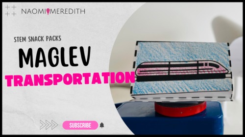 MagLev Train for Kids Video | STEM Snack Packs | TPT