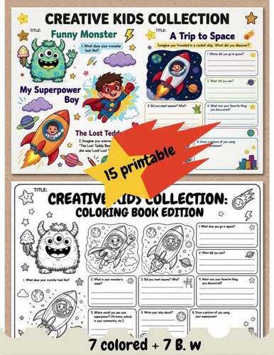 writing template Suitable for children, it's fun'-15 printable writing ...