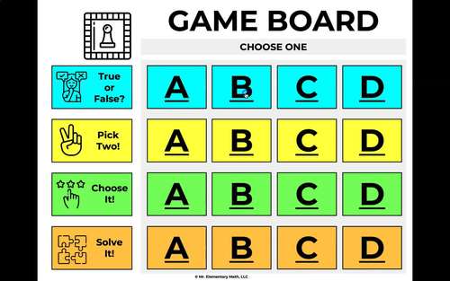 5th Grade Digital Math Game | Place Value and Powers of 10 | TPT