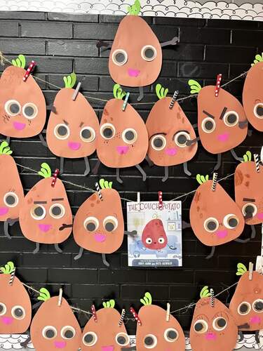 The Couch Potato Craft, Activities, and Book Companion | TPT