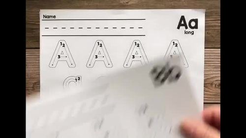 Easy Letter Writing Sheets (Preschool, Sped, Kindergarten) by Busy ...