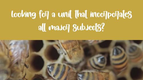 All About Bees Unit | Bee Readers, Life Cycle, Parts of a Bee ...