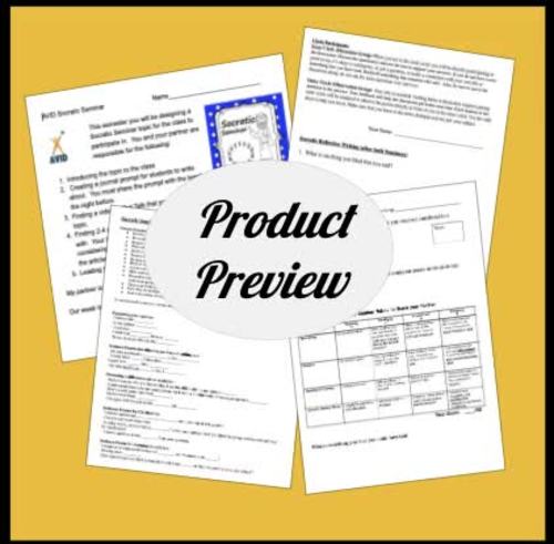 Socratic Seminar Assignment for the avid learner l College and Career ...