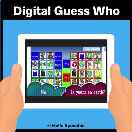 BOOM™ Digital Guess Earth Day by Hello Speechie | TPT
