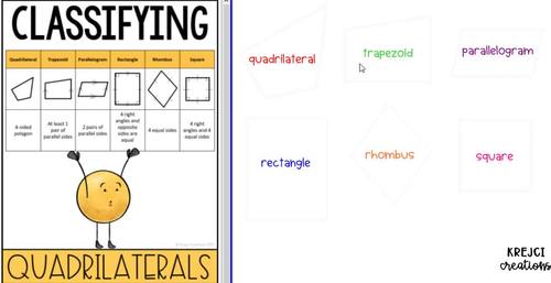 2D Figures and Shapes Anchor Charts - PRINTABLE AND DIGITAL - 4th Grade ...