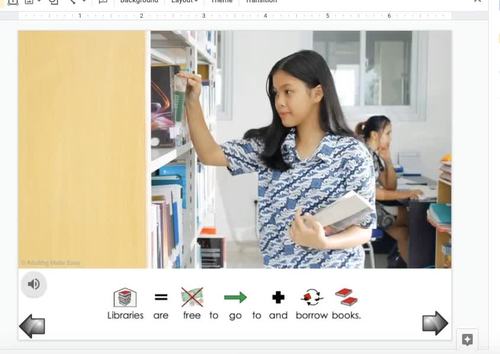 Library Virtual Field Trip Social Narrative & Comprehension Google ...