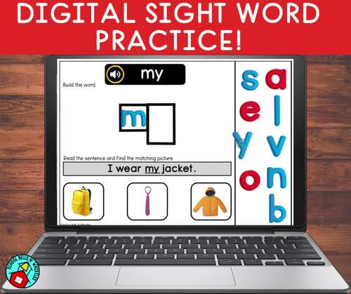DIGITAL SIGHT WORDS by School Bells N Whistles | TPT