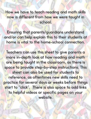 EDITABLE Homework Helpers for Parents | Parent Homework Helpers | TPT