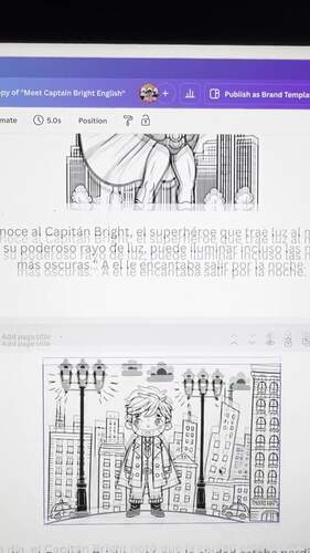 Las Aventuras de Bright/Reading Book by Bilingual Pieces | TPT