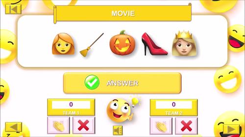 The emoji game for kids - emoji guess game by The Game Room Party Games